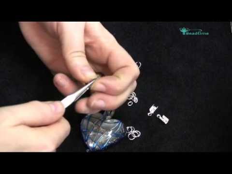 Bead Time Tutorial How To Use Jump Rings, Cord Tips And Bales - YouTube