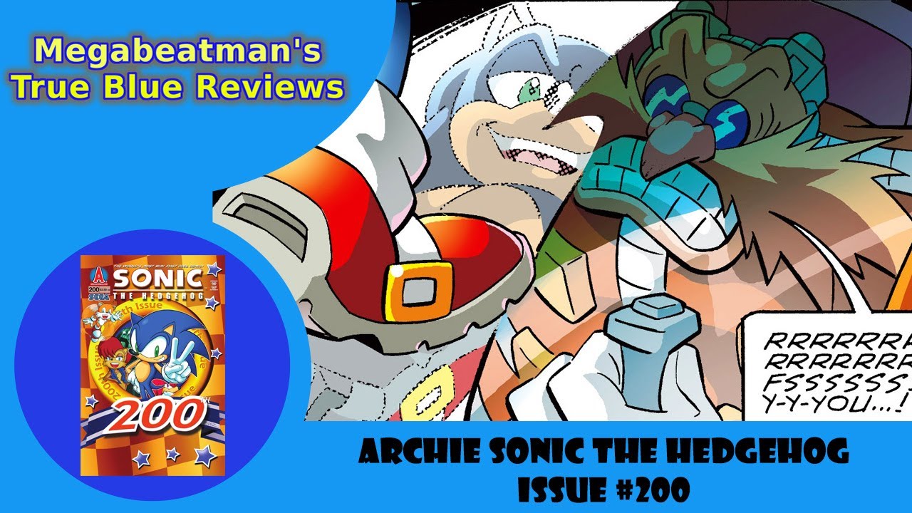 Archie Sonic The Hedgehog #200 | A Comic Review by Megabeatman - YouTube