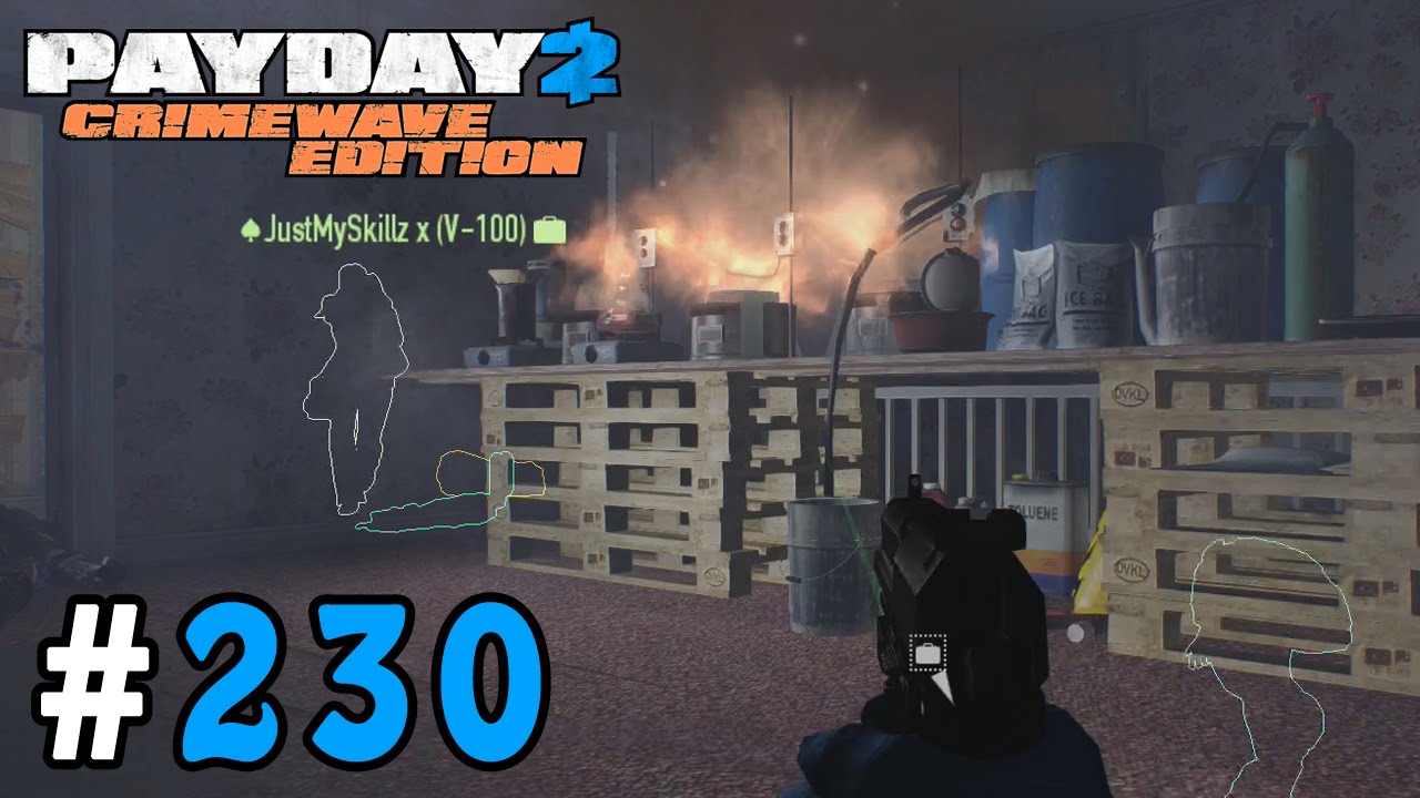 Payday 2: Crimewave Edition Walkthrough Part 230 - Curse Of Caustic ...
