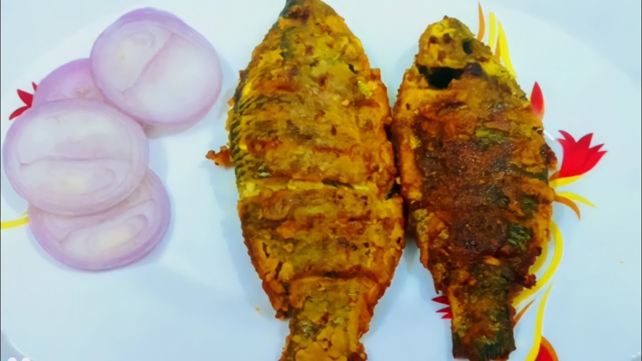 Telapia fish fry🐟||Delicious recipe ️ ||Easy and tasty 😋 ️ ...
