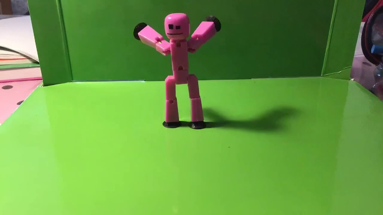 Stickbot flying (old animation) - YouTube