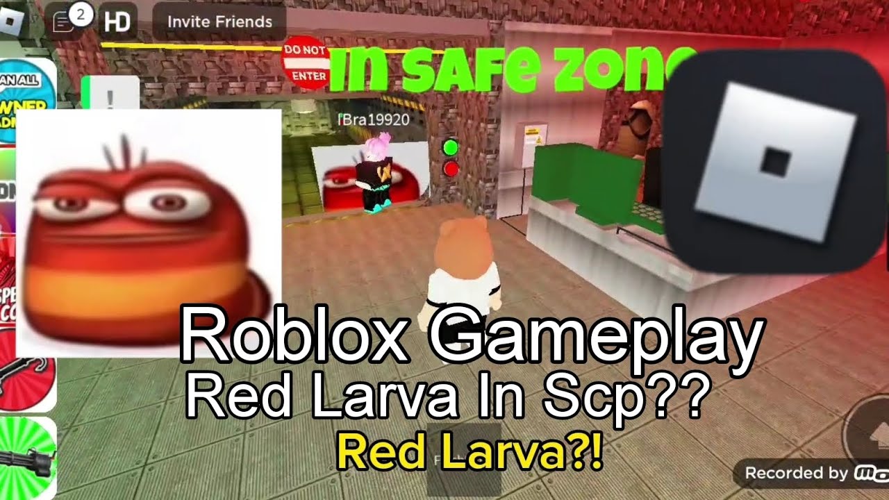 Oi Oi Oi Red Larva Scp Roblox - Roblox - Roblox Gameplay Scp Red Larva ...