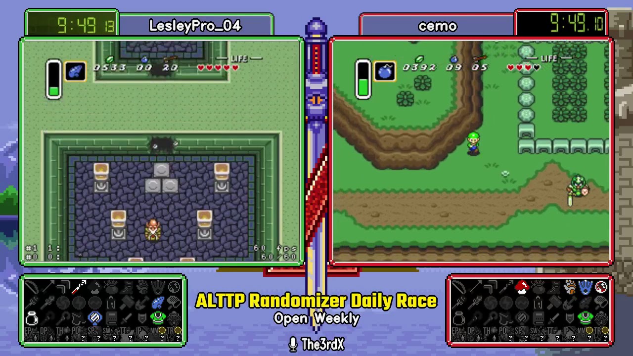 Open Weekly May 10 2020. ALTTP Randomizer Daily Race. - YouTube