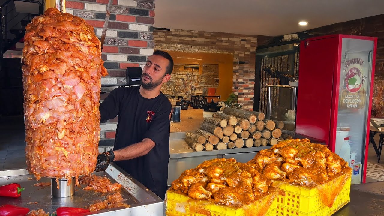 They Prepare Doner Kebab for 30 People at Once - Europe's Most Popular ...