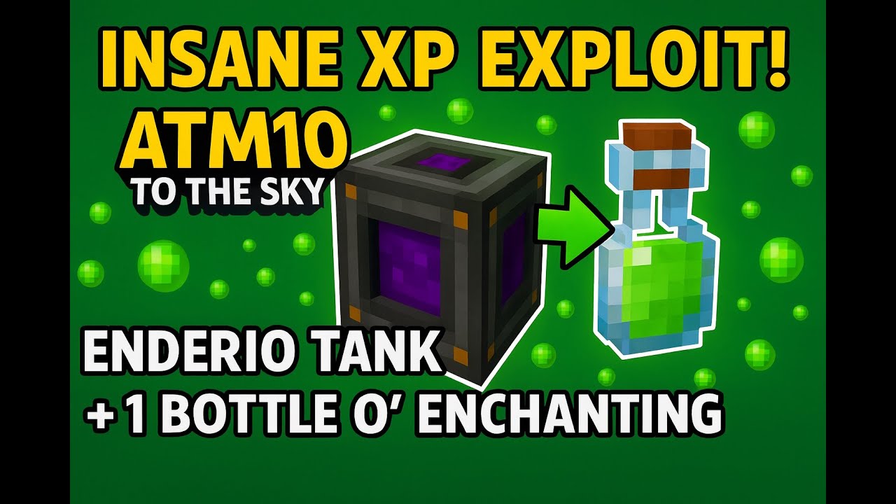 ATM10 To The Sky - Experience Dupe - EnderIO - YouTube