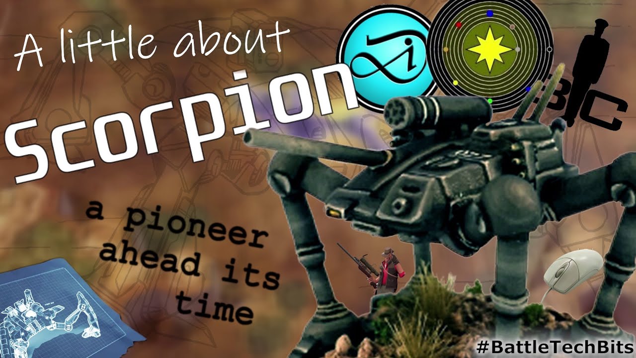A little about BATTLETECH - Scorpion, a Pioneer Ahead Its Time - YouTube