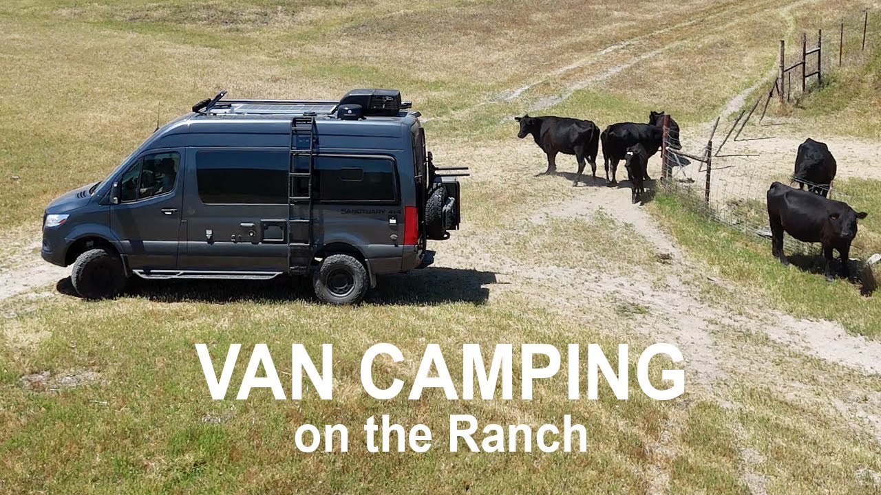 Relax and enjoy van camping in the nature of the ranch [Camping, Van ...