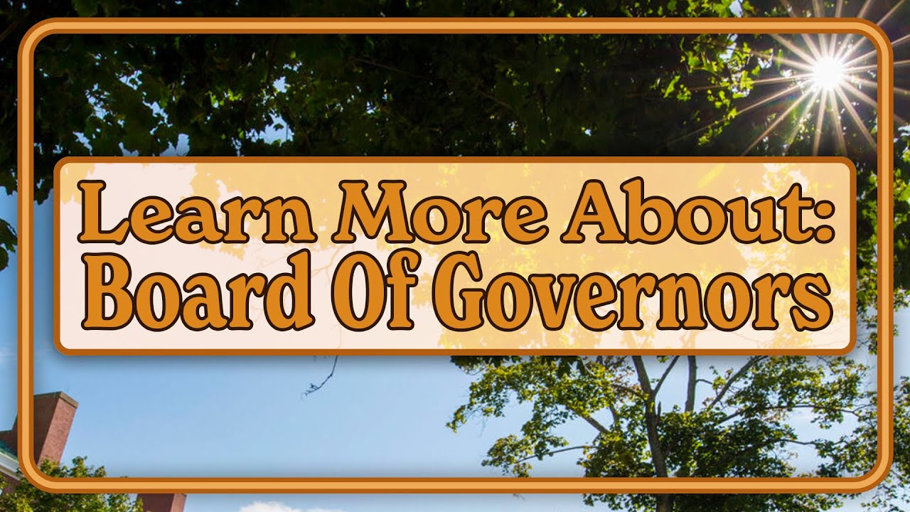 Learn More About The Board Of Governors | StFX Students' Union Board ...