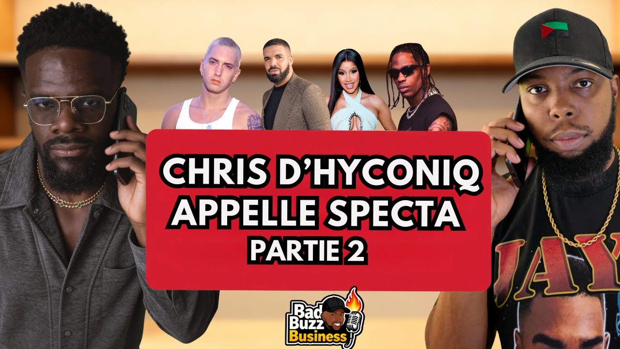 Specta & Chris D'Hyconiq décortiquent tout le Rap US : Eminem, Drake ...