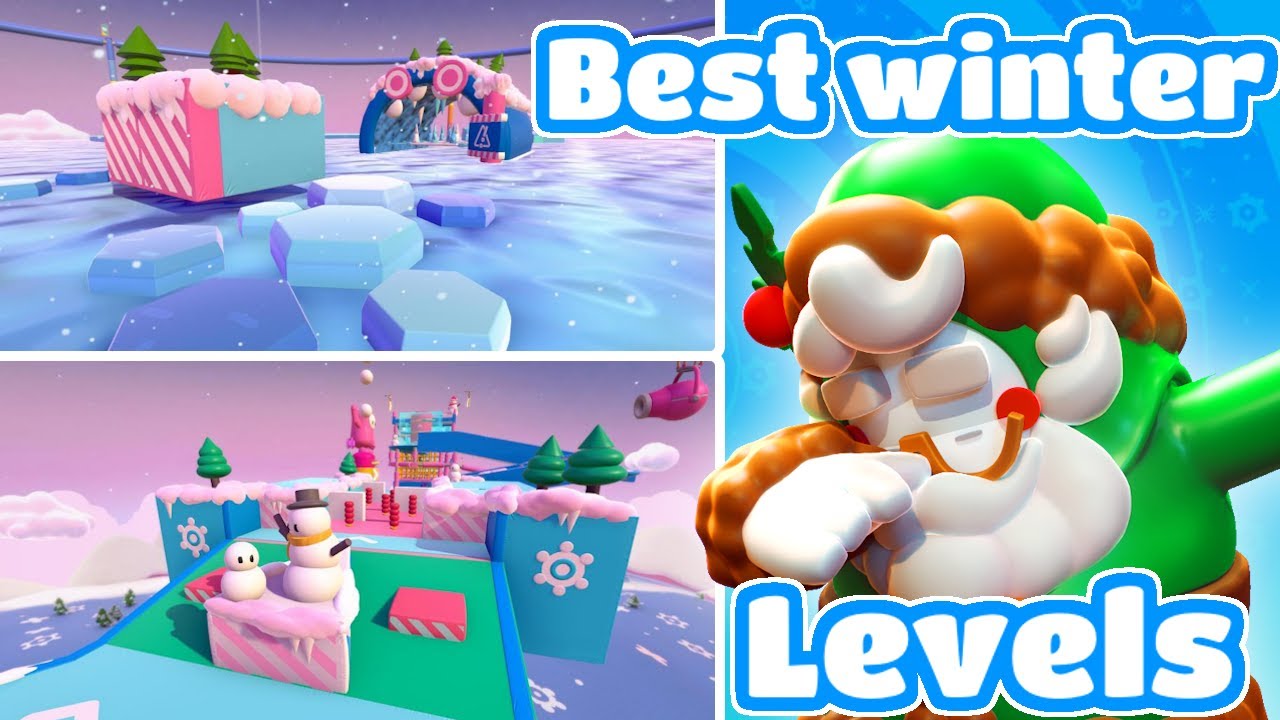 Best winter levels made in creative mode! - YouTube