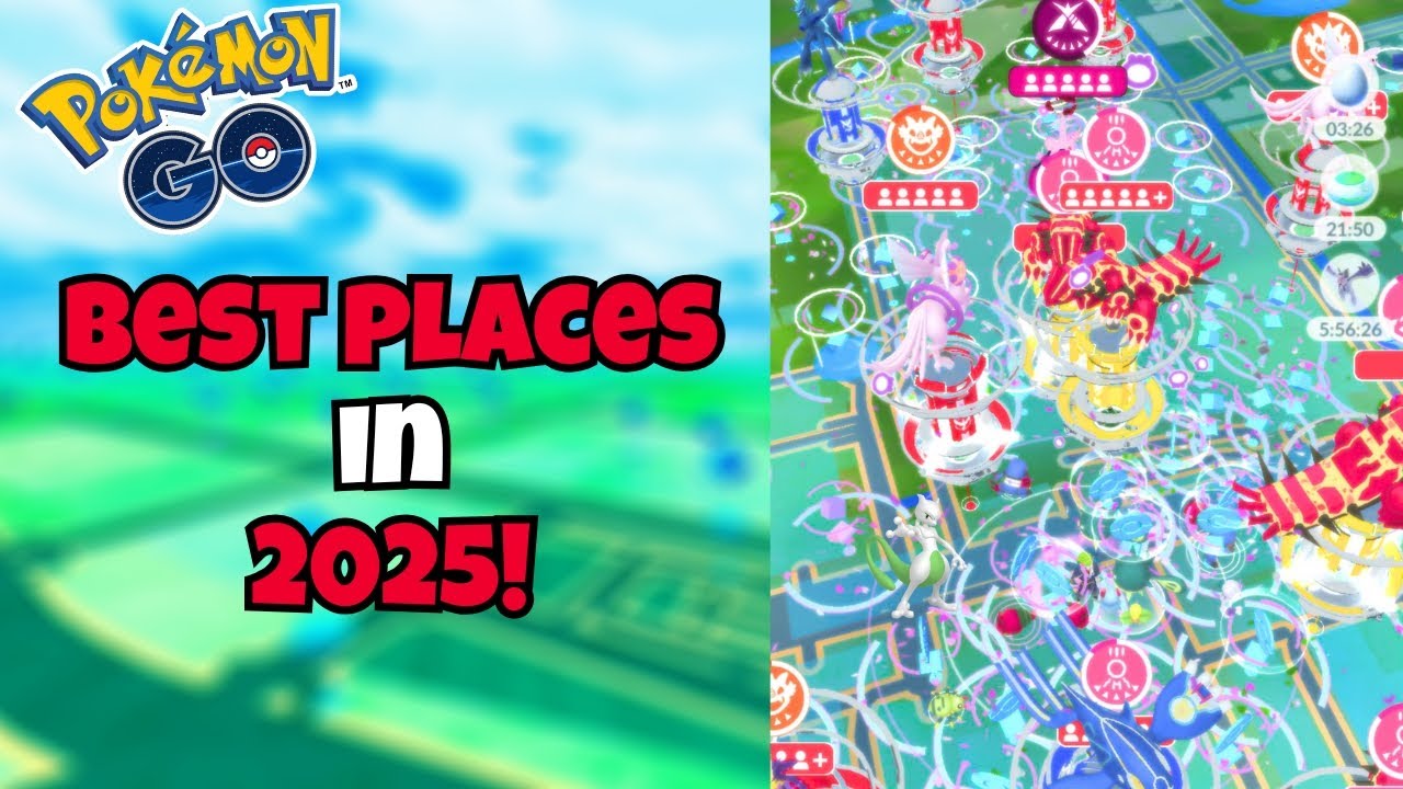 BEST Places in the WORLD to Play POKEMON GO in 2025 - YouTube