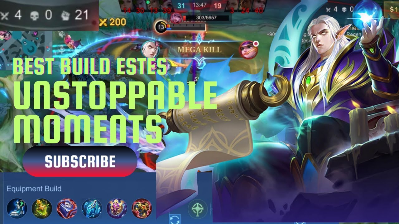 Estes best build with 22 assist and 4 kills | best way to assist the ...