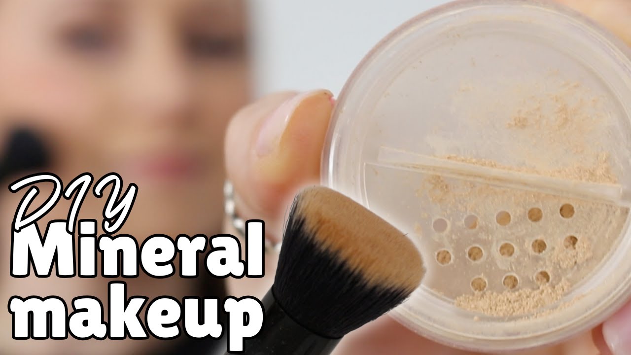 Easy Mineral Makeup Powder for Beginners - FREE Recipe - YouTube