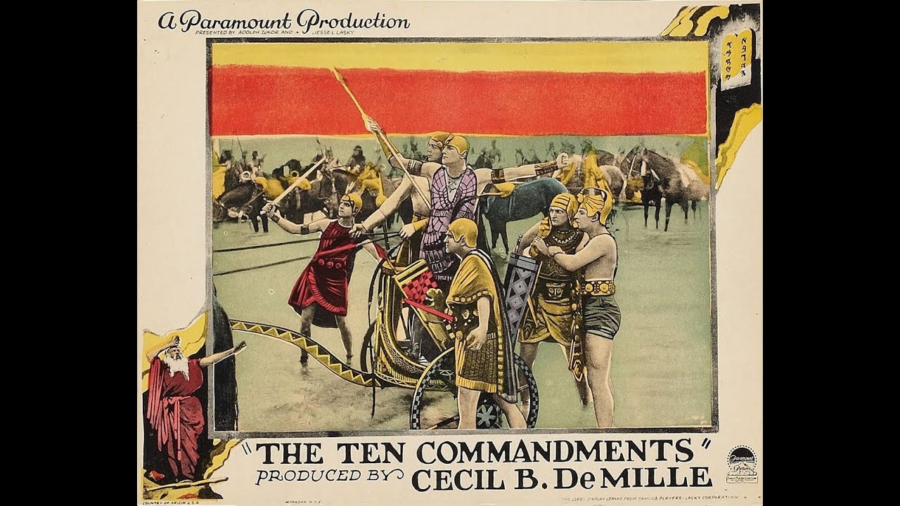 The Ten Commandments (Les 10 Commandements) de Cecil B DeMille, 1923 ...