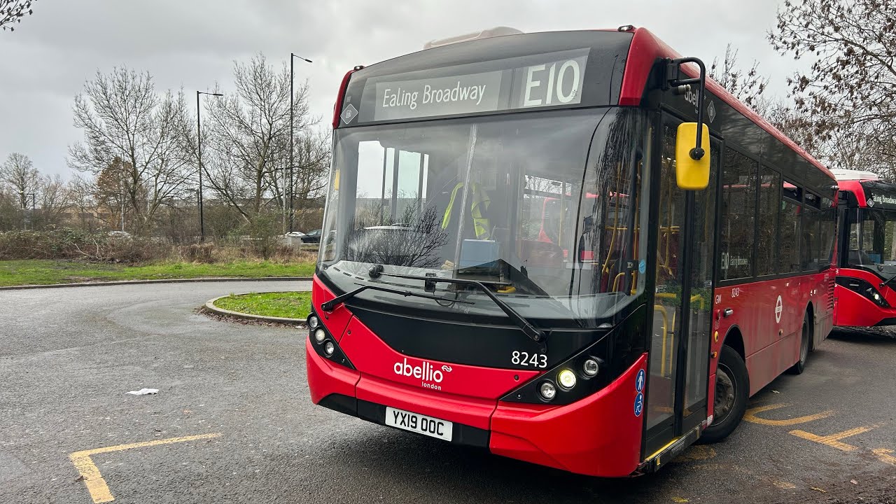 *Slow Driver*|Abellio London Bus Route E10|ADL Enviro 200 MMC 8243(YX19 ...