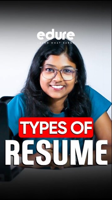 Types Of Resume - Specially for Freshers #shorts - YouTube