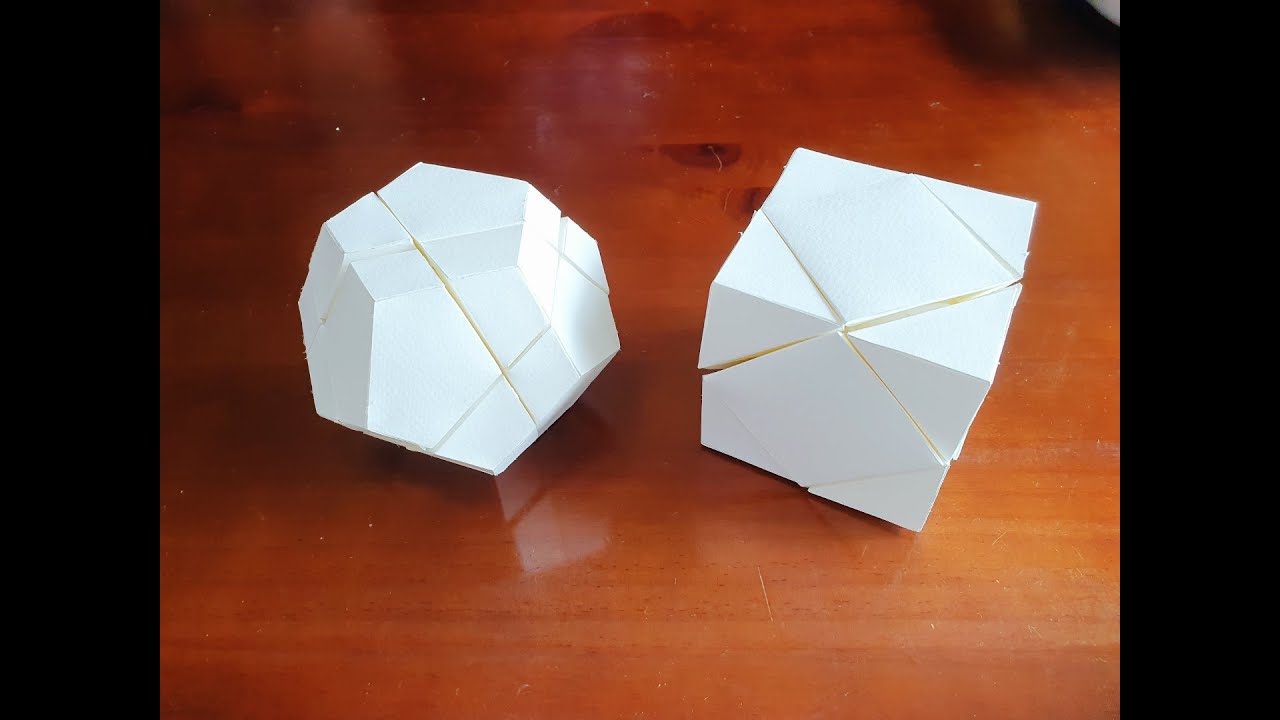 Paper Skewb / Paper Skewb Ultimate - YouTube