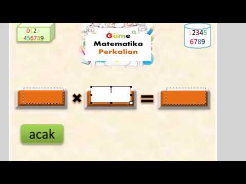 Tutorial Game Matematika Perkalian Flash - YouTube