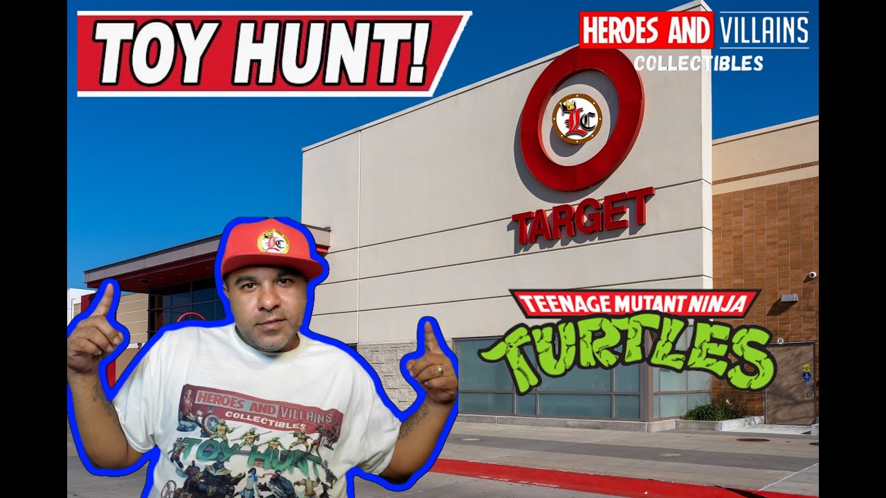 TOY HUNT | TARGET | TMNT | PICK UP'S - YouTube