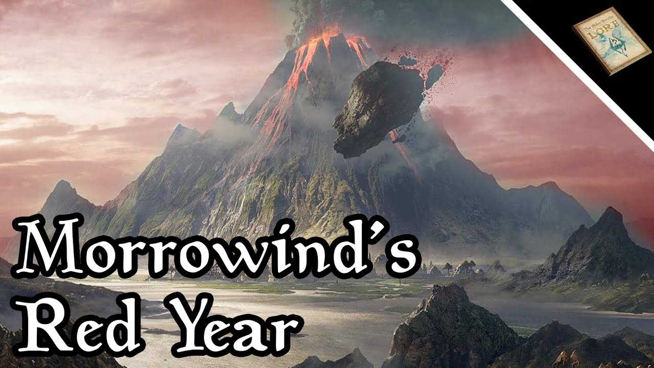 How Morrowind Was Destroyed After the Game, The Red Year Explained ...