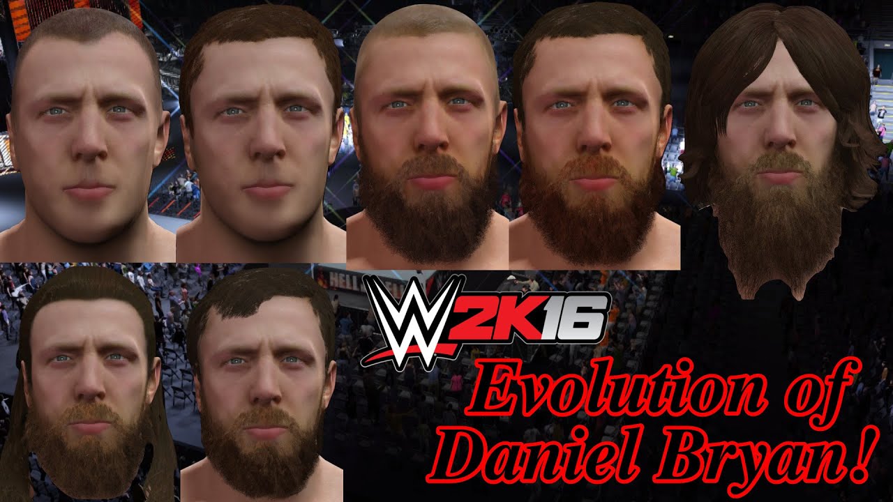 WWE 2K16 Evolution of Daniel Bryan! (ROH/Submission Specialist/Team ...