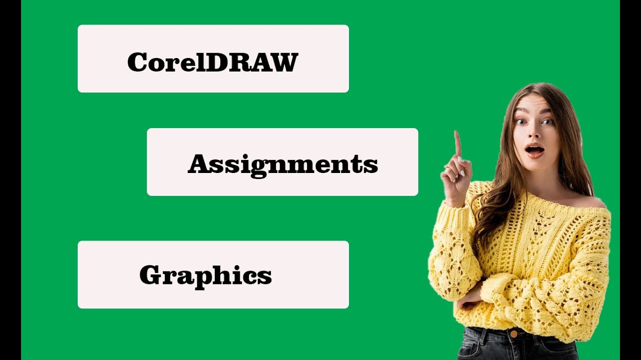 Assignments | CorelDRAW | All In One | Graphics - YouTube