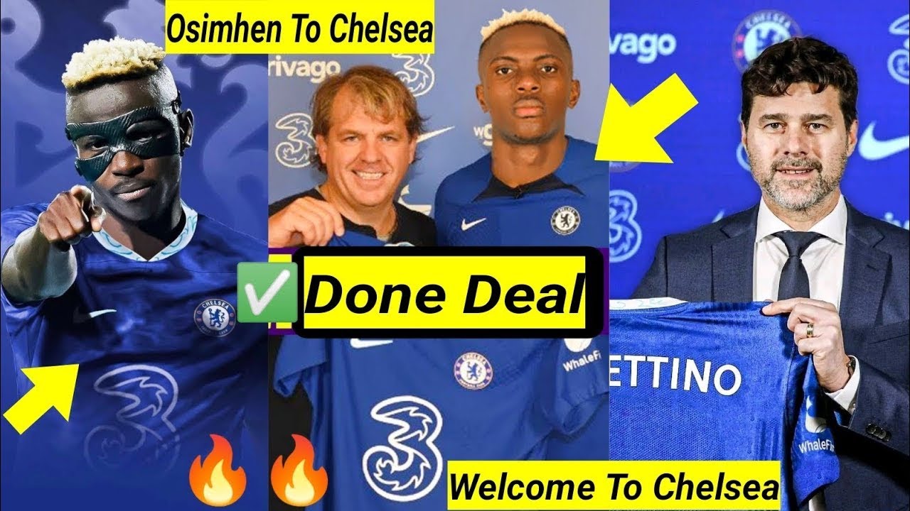 HERE WE GO Victor Osimhen JOINS Chelsea | Welcome To Chelsea - YouTube