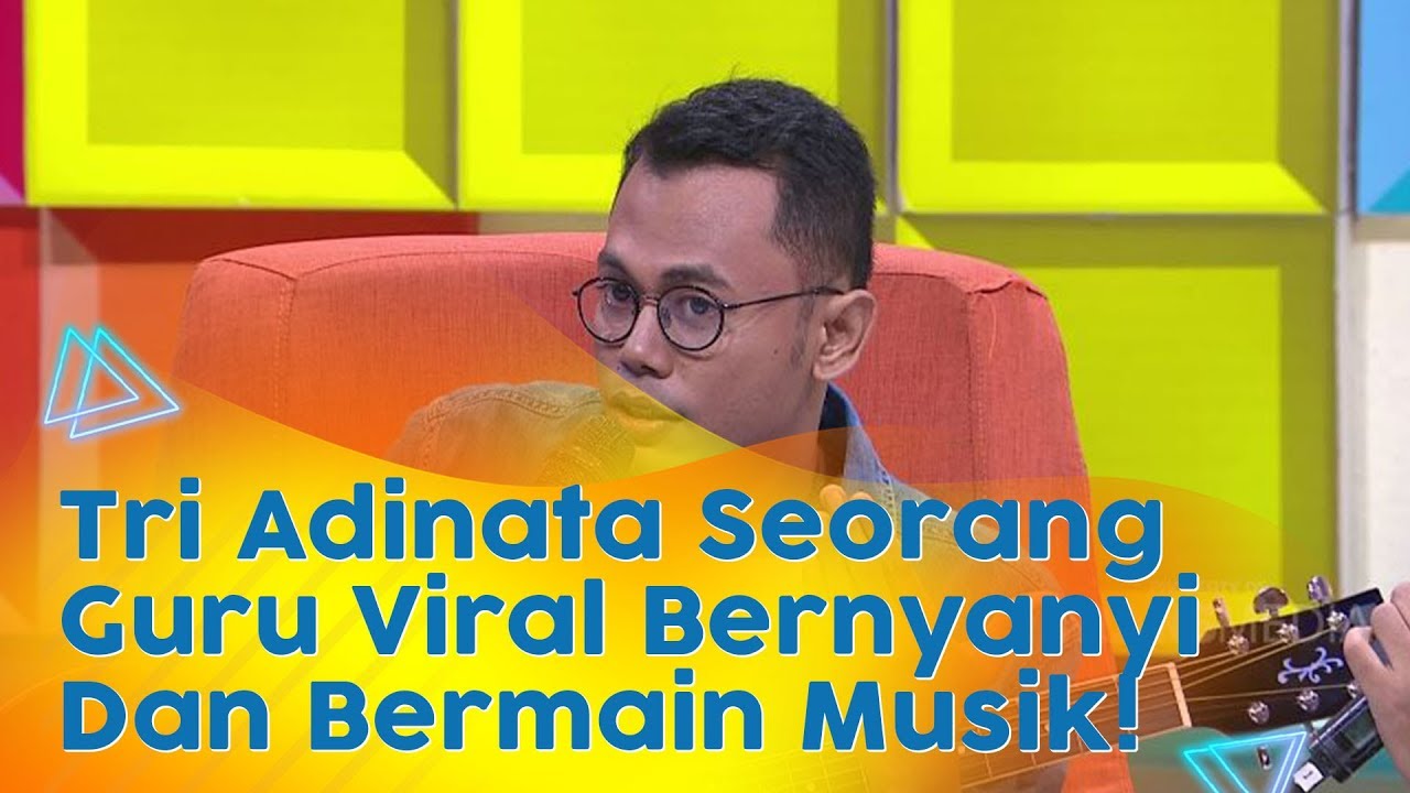 Tri Adinata Guru Viral Bernyanyi & Bermain Musik Bersama Muridnya | P3H ...