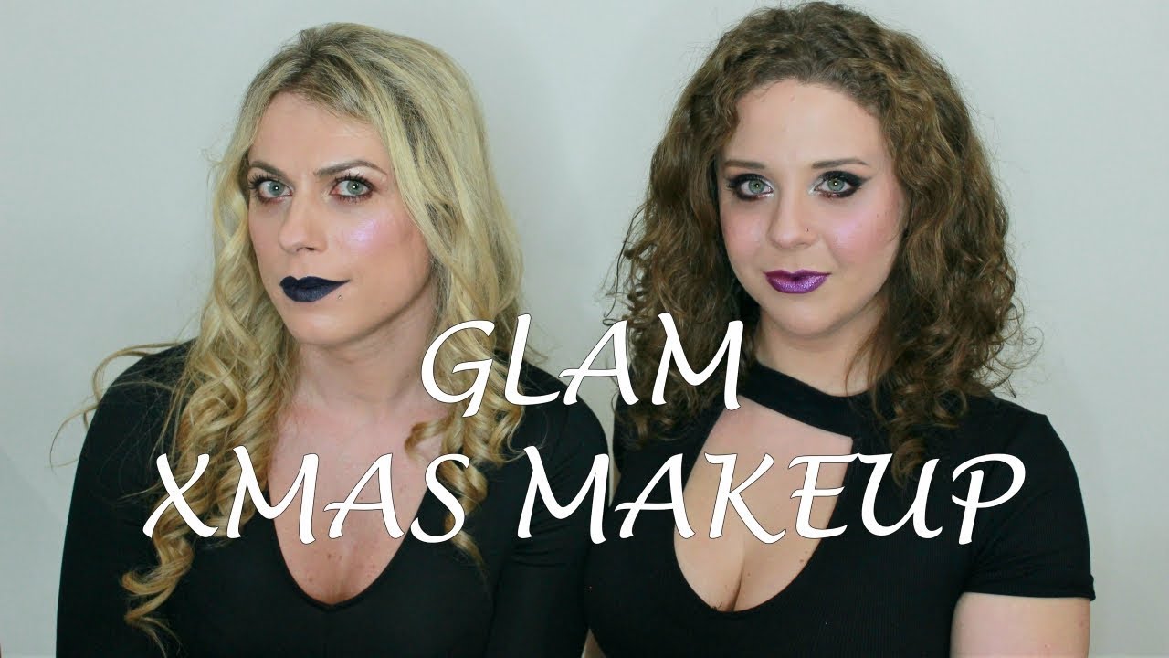 Glam Χριστουγεννιάτικο Μακιγιάζ 🎁 Vlogmas Day 6 | AnotherMakeupWorld ...