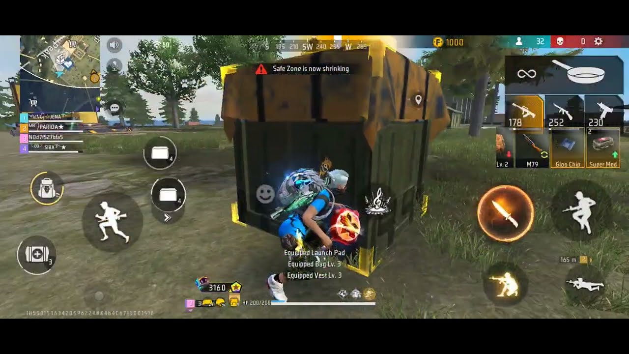 free fire gema video//Prince happy geming - YouTube