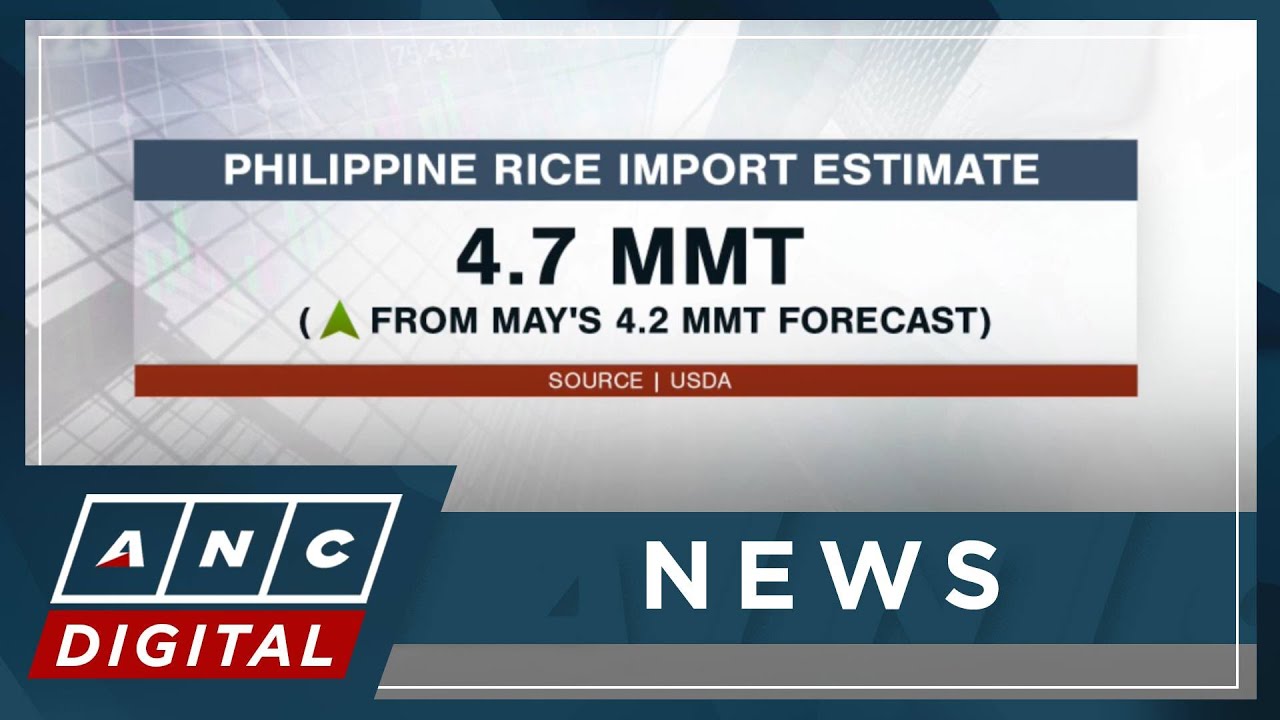 PH seen to import more rice in 2024 due to tariff cut | ANC - YouTube