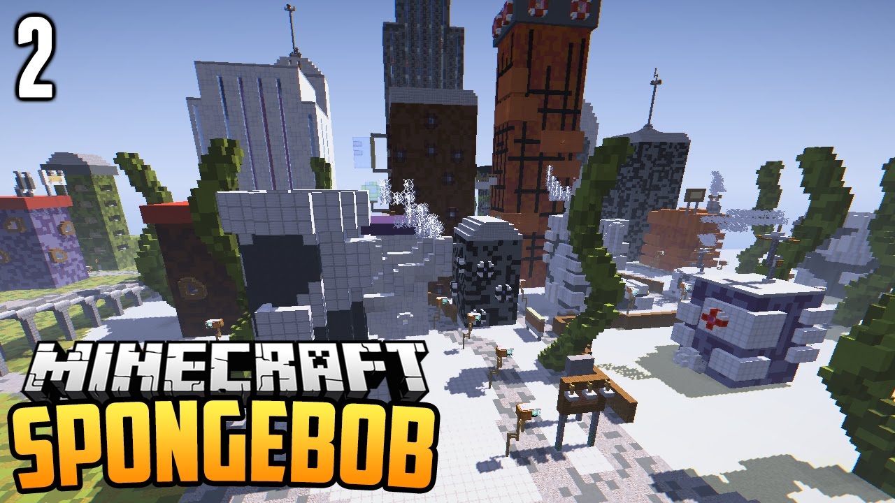 SPONGEBOB #2 - Minecraft Map Showcase - YouTube