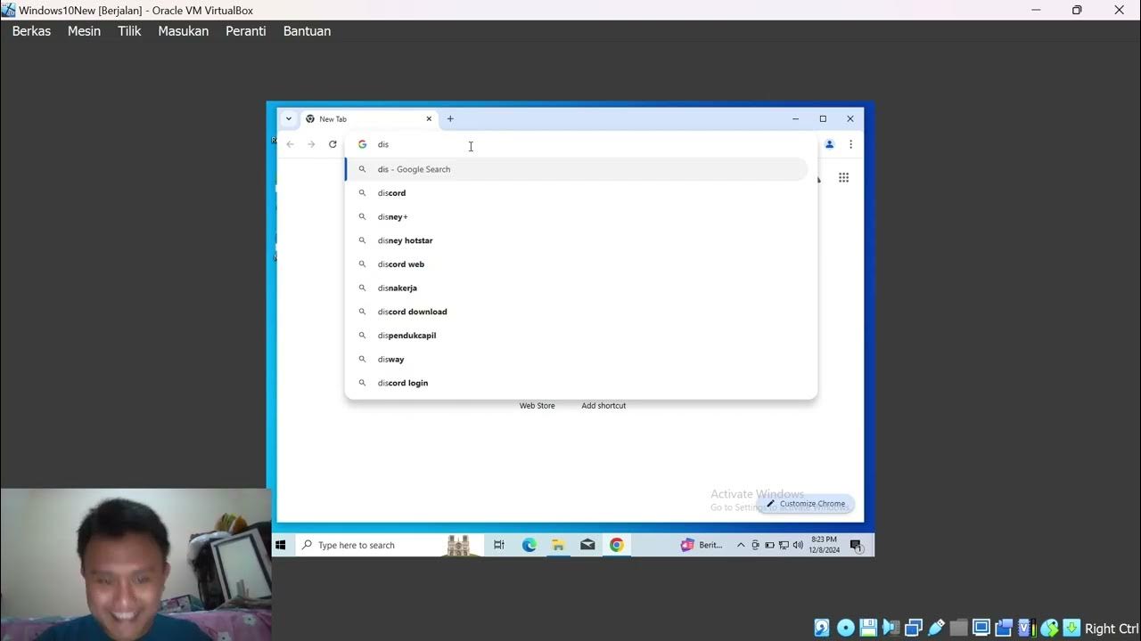 TUTORIAL MENG INSTALL APLIKASI DI DALAM VIRTUAL MACHINE - YouTube