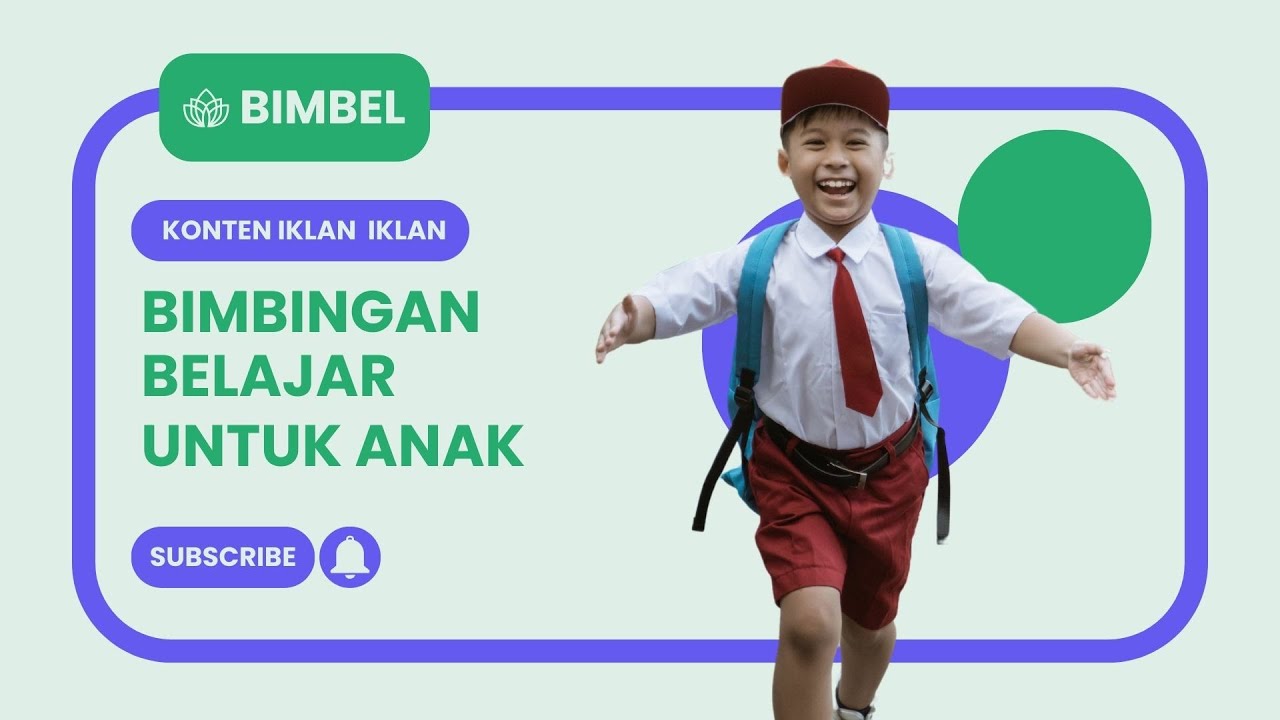 Contoh Video Promosi Bimbel Les Privat bimbingan belajar online gratis ...