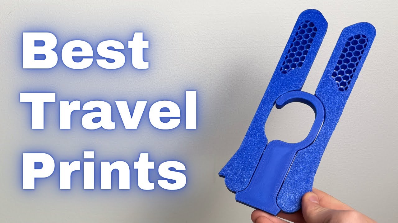 Must Have 3D-Printed Travel Gadgets (ft. Bambu Lab A1) - YouTube