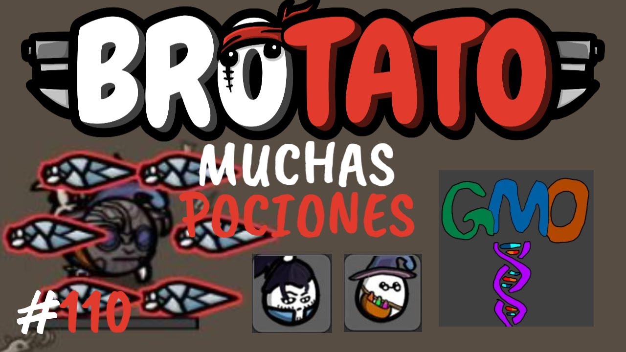 Llevando el farmeo de pociones al límite | GMO Mod | Brotato #110 - YouTube