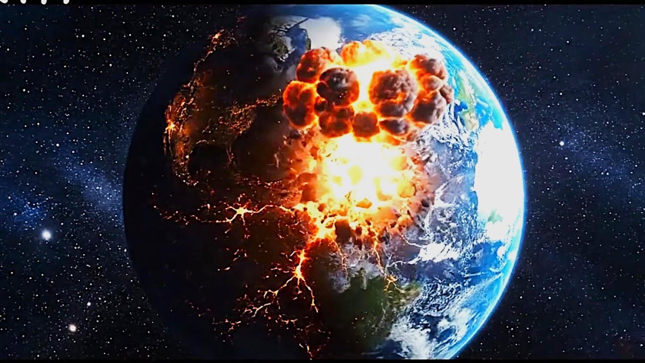 A nuclear bomb explodes on every planet in the solar system - YouTube