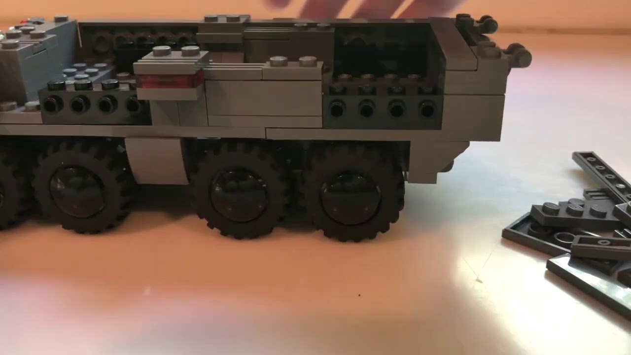 How to Build: Lego Modern Warfare Stryker Part Two - YouTube