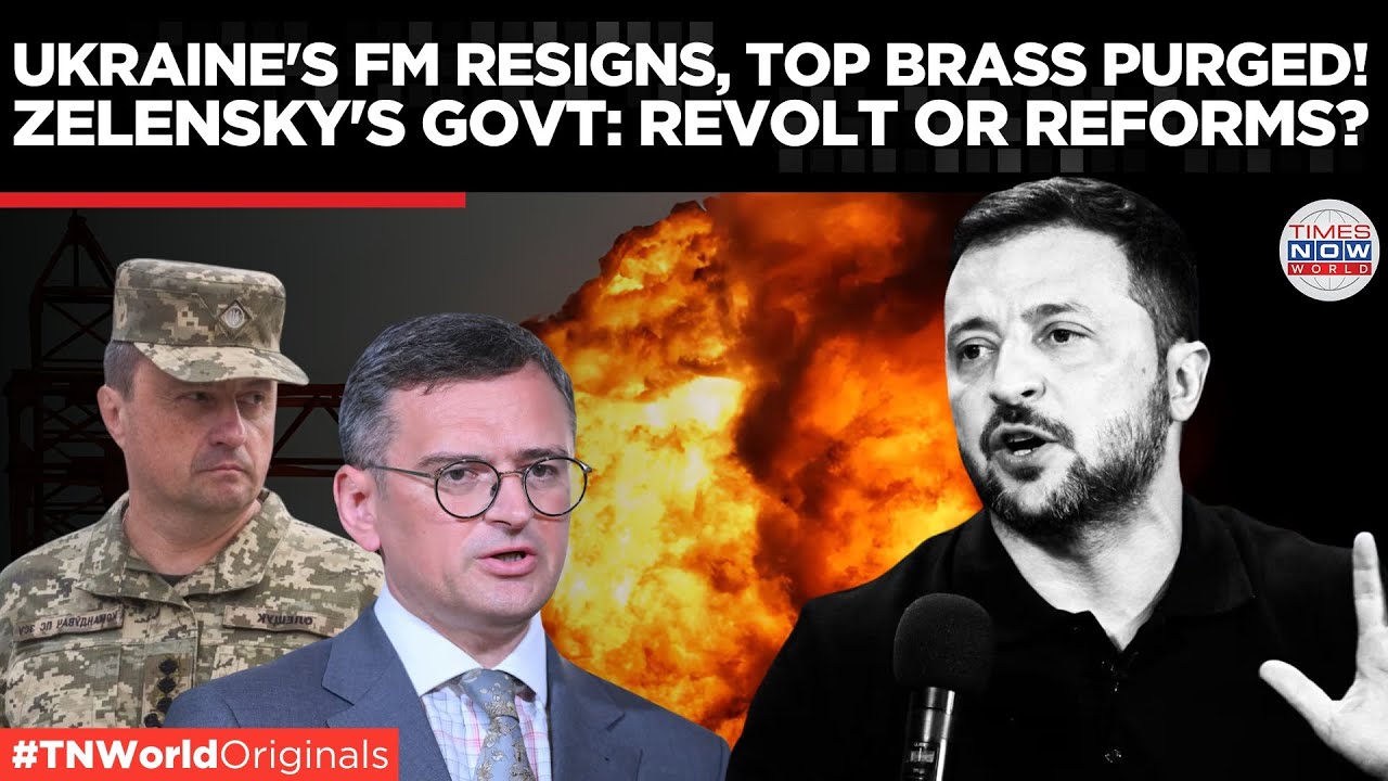 Zelensky's Ruthless Reset: Foreign Minister, Air Chief, and Drone Head ...