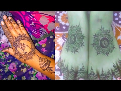 Hina mehandi design|| bridal mehndi|| Arabic mehandi design - YouTube
