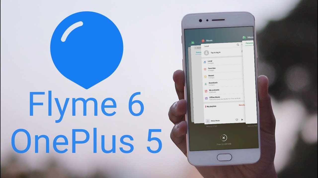 Meizu Flyme OS 6 on OnePlus 5 - YouTube
