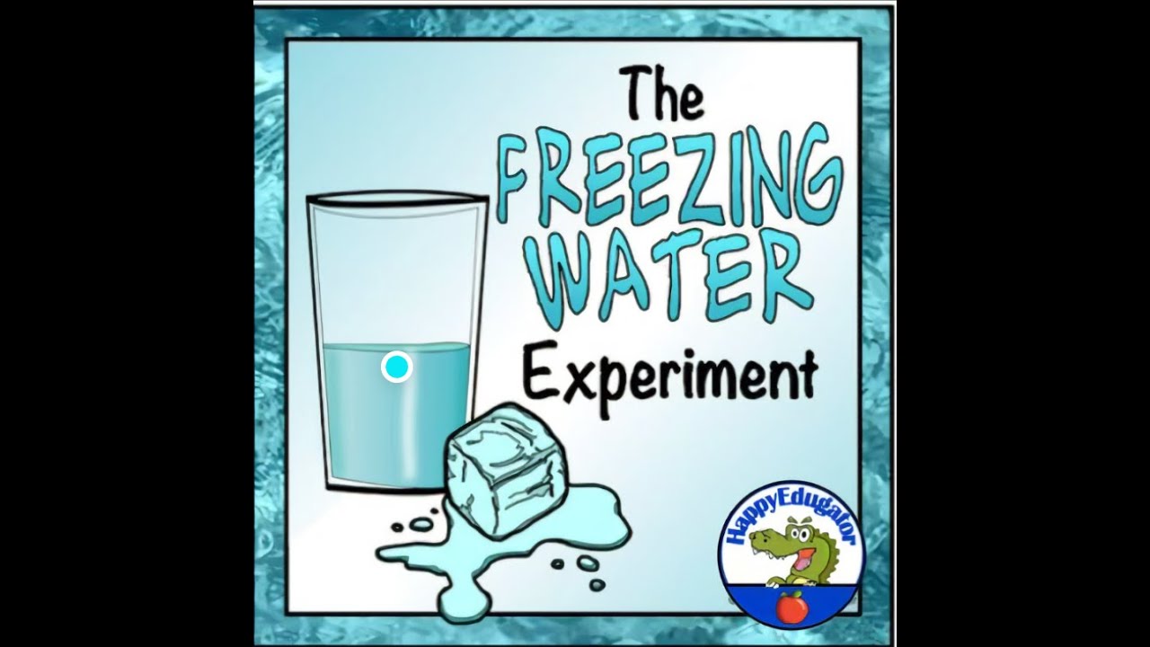 What happens to water when it freezes? - YouTube