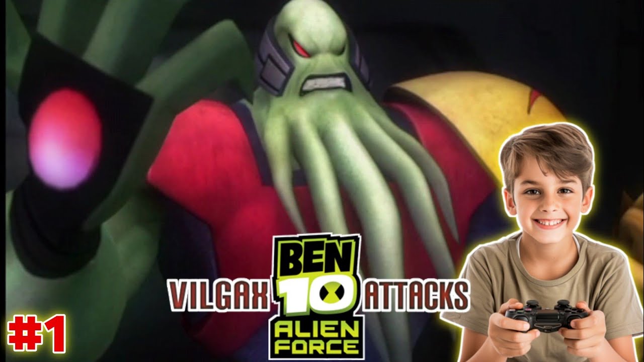 Ben 10 Alien Force Vilgax Attacks | Gameplay | Part #1 | Ben 10 ...