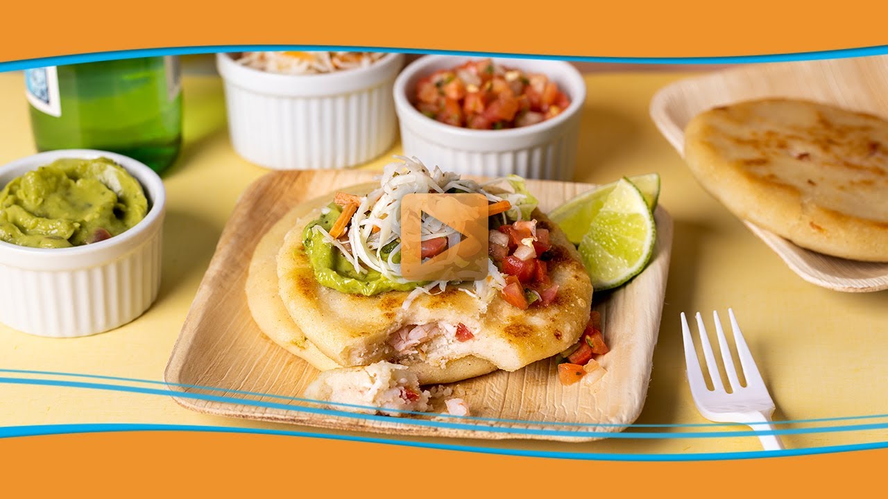 Crab & Shrimp Pupusas - YouTube