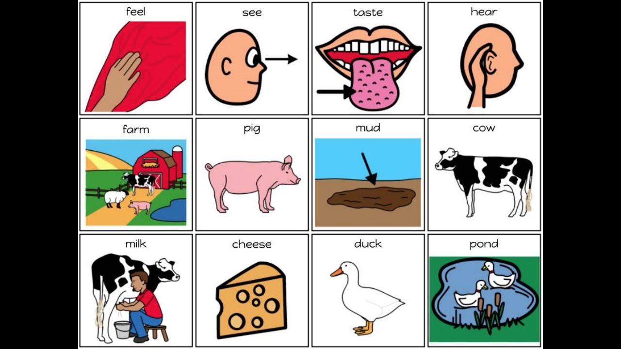 Sensory story - Down on the Farm - By Becky - YouTube
