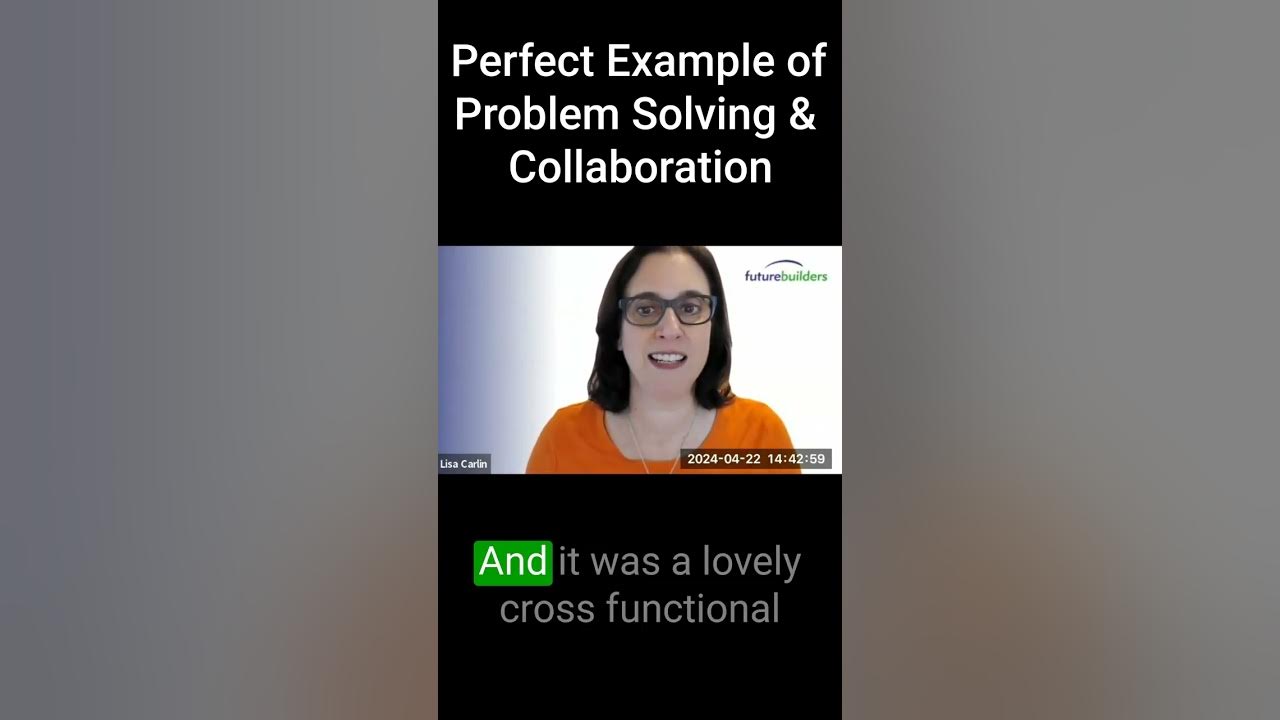 Effective Problem Solving and Collaboration: Real-Life Example - YouTube