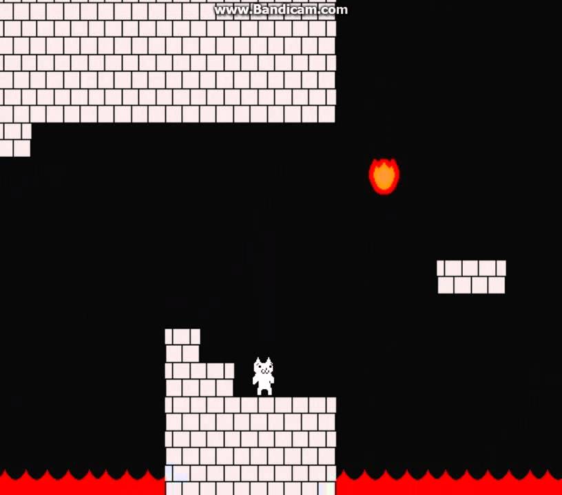 Cat-Mario (Syobon action) Walkthrough - YouTube