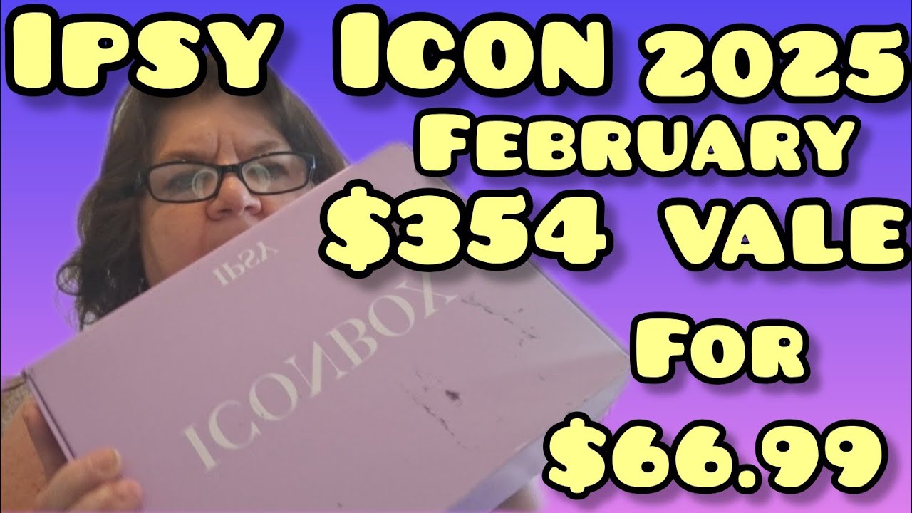 Ipsy Icon Box February 2024 - YouTube