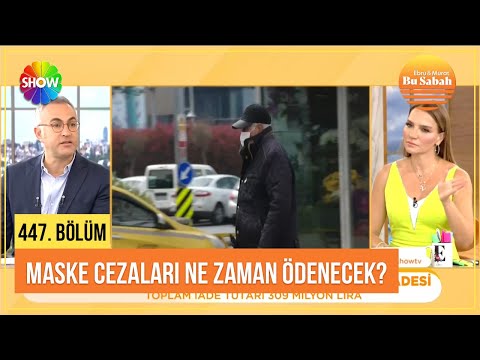 Maske takmama cezası ödeyenlere para iadesi