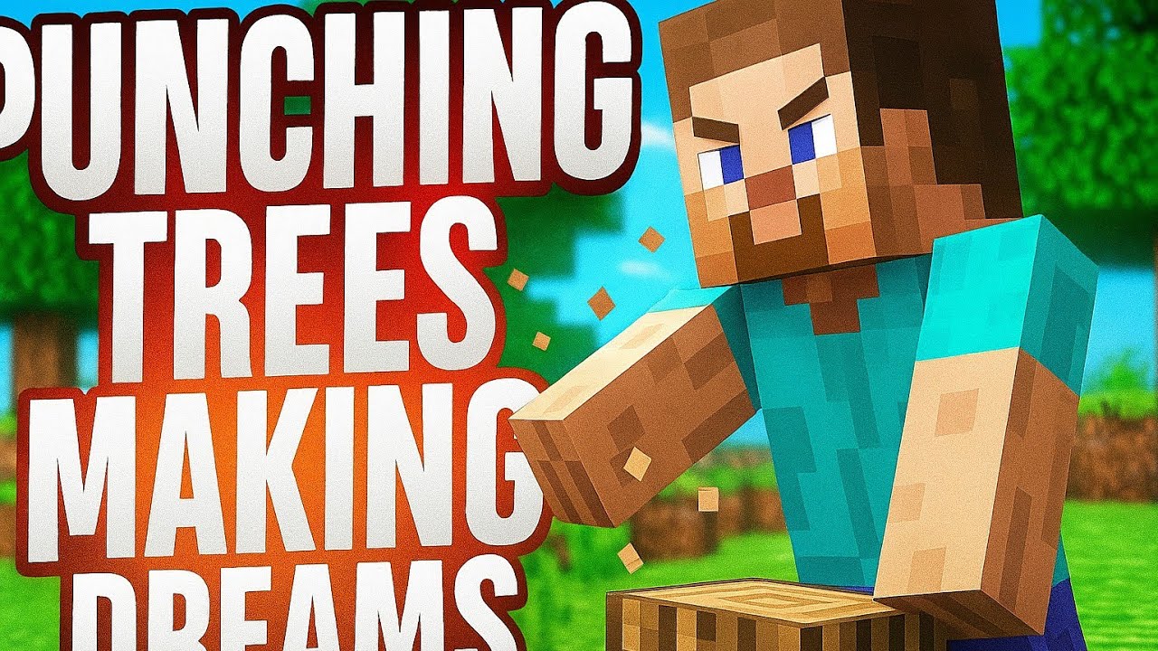 Punching Trees, Making Dreams | Minecraft Live Stream - YouTube